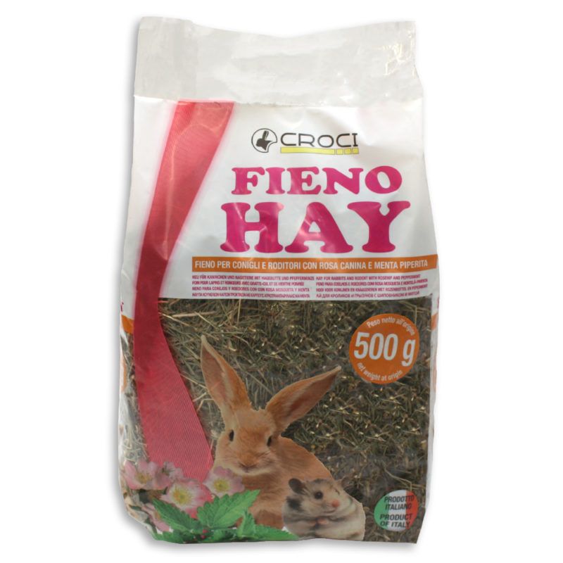 Croci sijeno divlja ruža i menta 500g | Zoo Centar Sarajevo | pet web shop