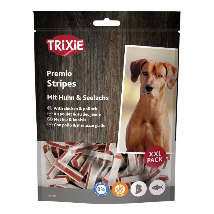 Trixie Fish Chicken Stripes piletina i riba poslastica pse XXL 300g ...