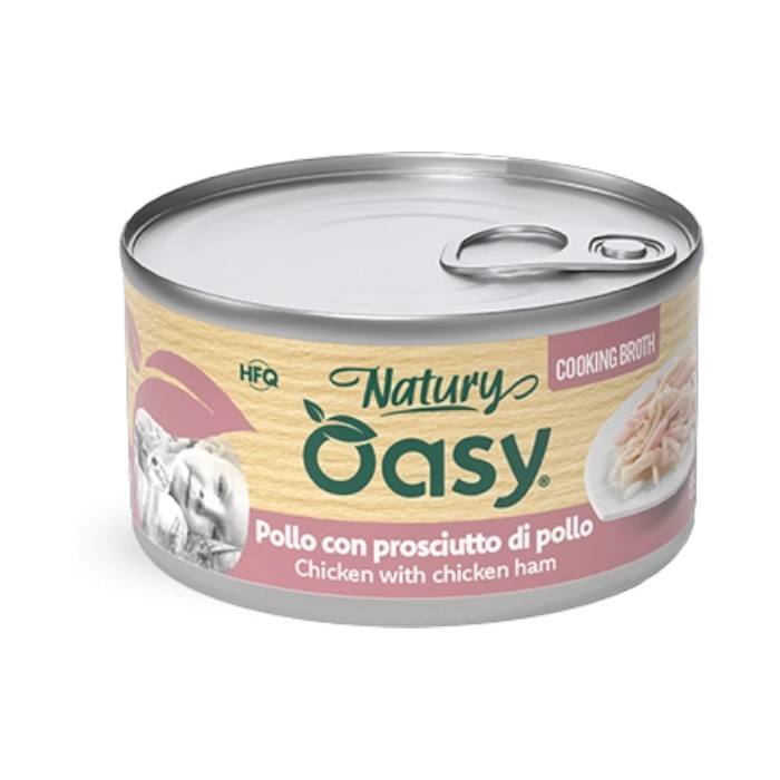 OASY Natury Cooking Broth Adult Chicken Ham - piletina i pileća šunka u ...